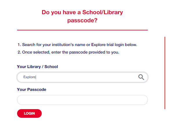 Informit Explore | Access your Explore trial