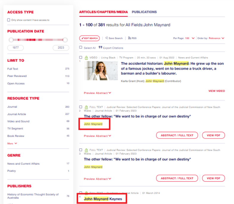 Informit Explore | Using Informit’s Advanced Search Capabilities