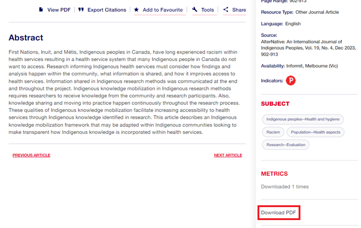 Informit Explore | A Deep Dive into Search Strategies